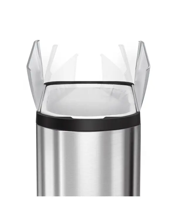 SIMPLEHUMAN 45 Liter Butterfly Lid Kitchen Trash Can