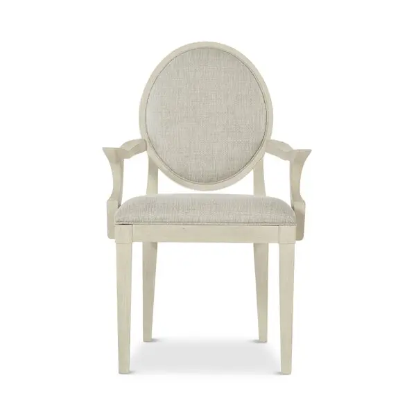BERNHARDT East Hampton Oval Back Arm Chair