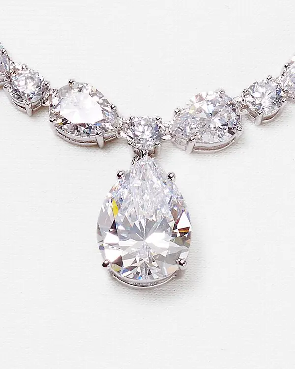Nadri Pear Pendant Necklace