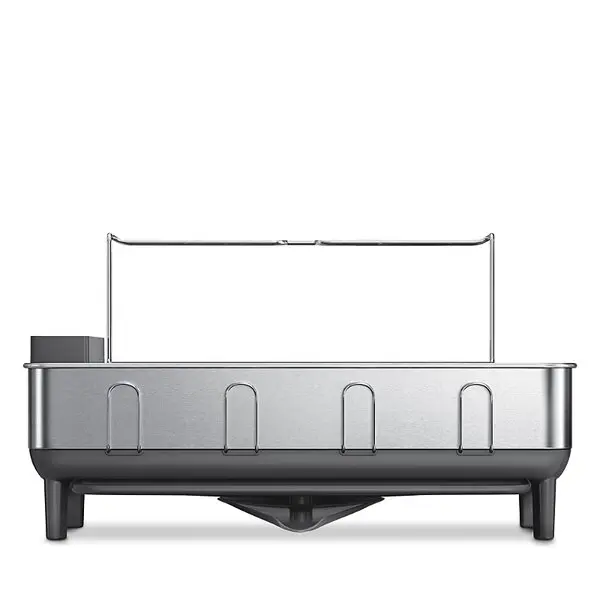 SIMPLEHUMAN Stainless Steel Frame Dish Rack - Silver