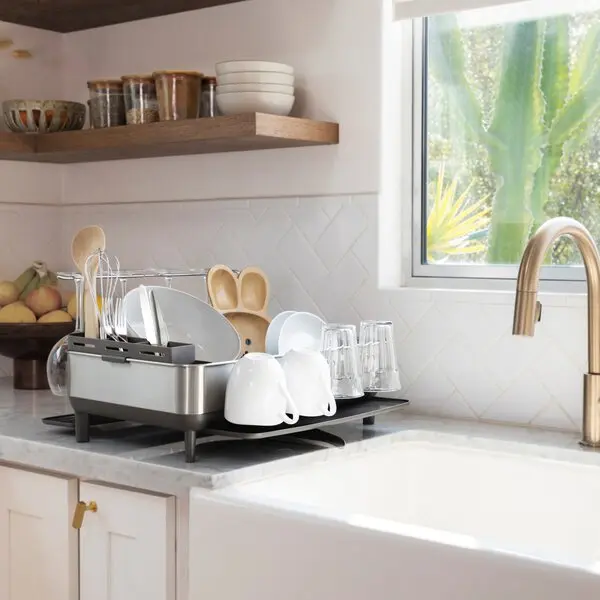SIMPLEHUMAN Stainless Steel Frame Dish Rack