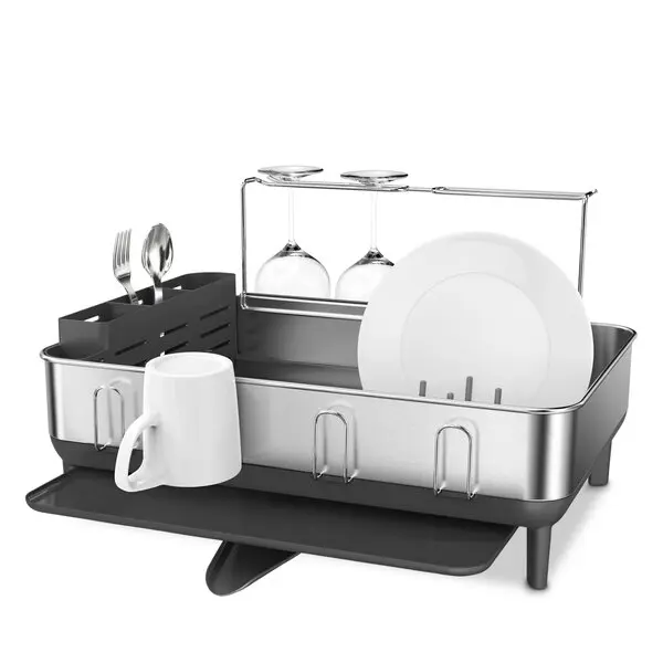 SIMPLEHUMAN Stainless Steel Frame Dish Rack