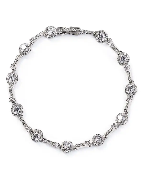 Nadri Pave Tennis Bracelet - Silver