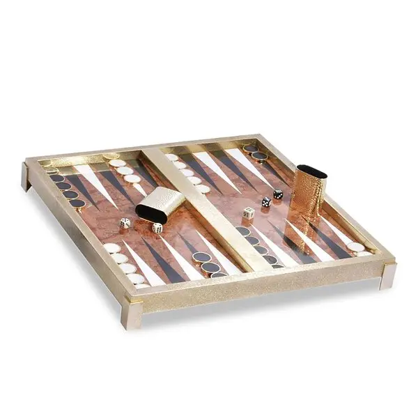 Michael Aram Marble Backgammon Set