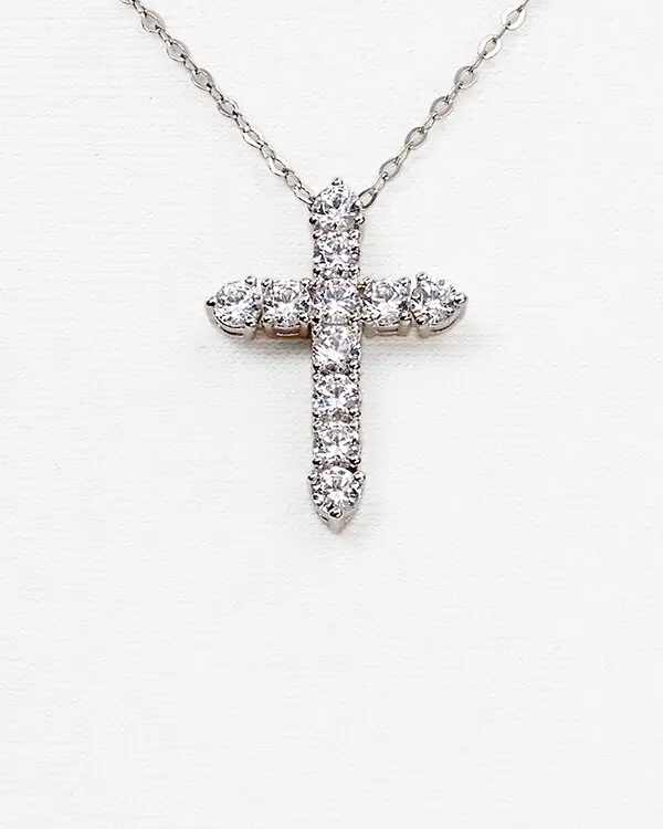 Nadri Cross Pendant Necklace