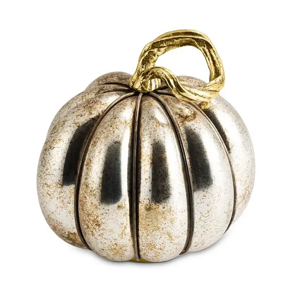 Michael Aram Large Glass Pumpkin - Metallic