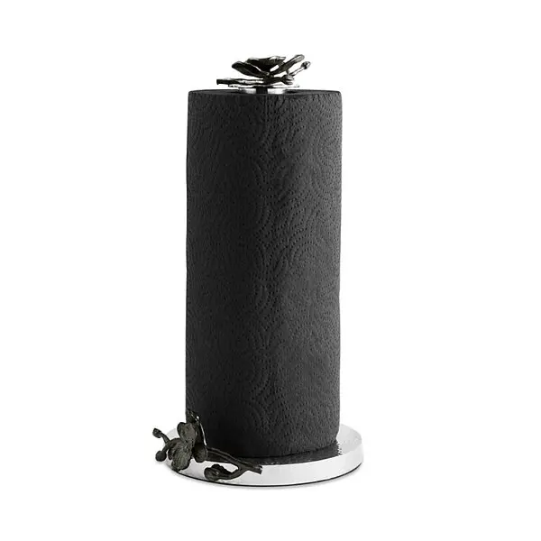 Michael Aram Black Orchid Towel Holder - Nickel Plate