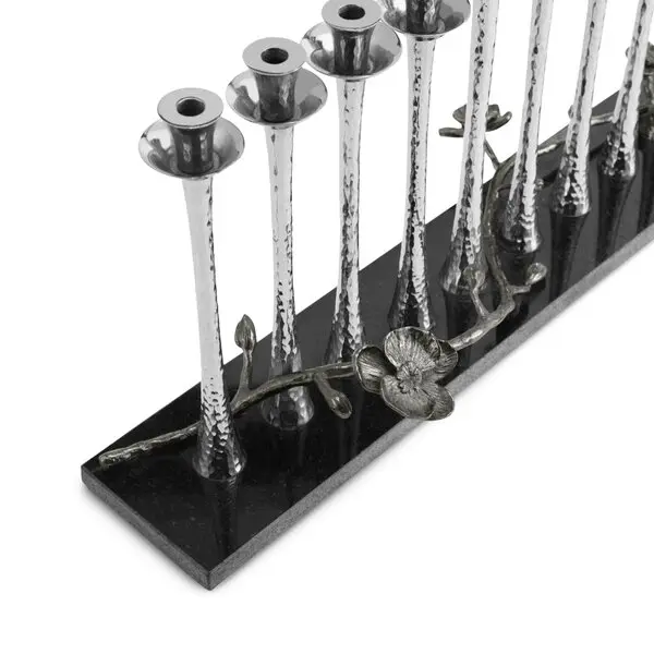Michael Aram Black Orchid Menorah