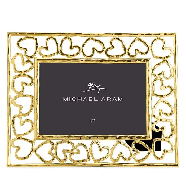 Michael Aram Heart Photo Frame, 4 X 6 - Gold