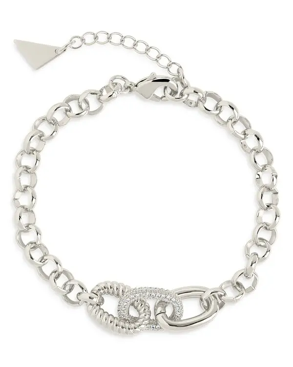 Sterling Forever Jaycee Bracelet - Silver