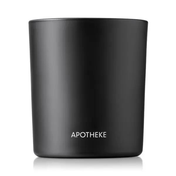 APOTHEKE Charcoal Scented Classic Candle, 10.5 Oz - Black