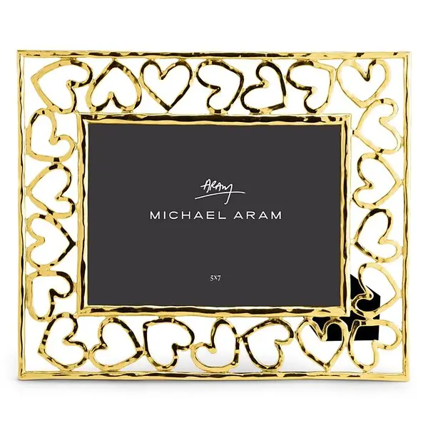 Michael Aram Heart Frame, 5 X 7 - Gold