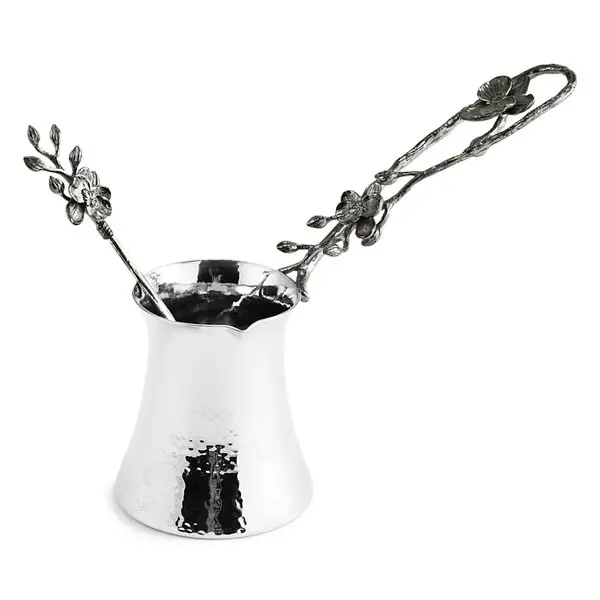 Michael Aram Black Orchid Coffee Pot - Silver