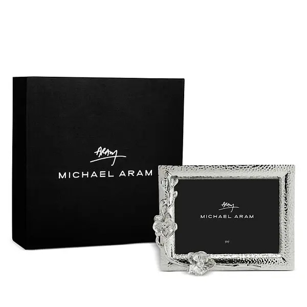 Michael Aram White Orchid Frame, 5 X 7 - Silver