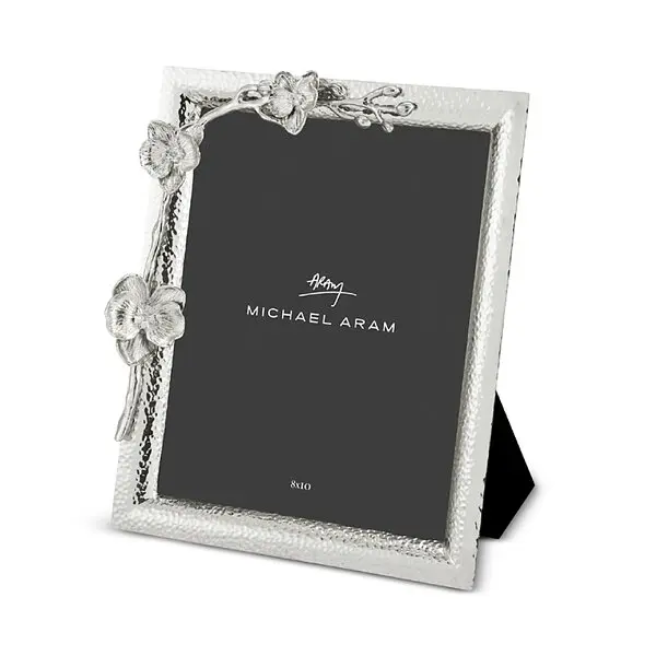 Michael Aram White Orchid Frame, 8 X 10 - Silver