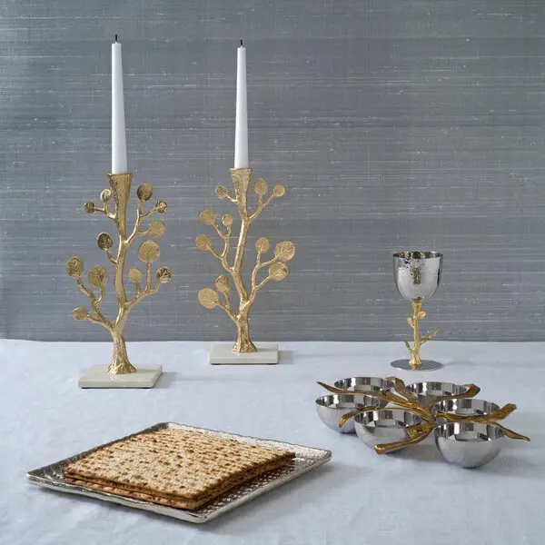 Michael Aram Botanical Leaf Kiddush Cup