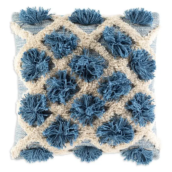 Livabliss Edric Decorative Pillow, 20l X 20w - Blue