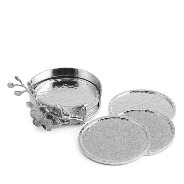 Michael Aram White Orchid Coasters, Set Of 6