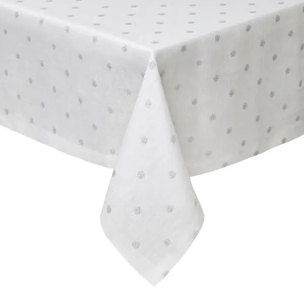 MODE LIVING Vogue Tablecloth, 66 X 162 - Silver