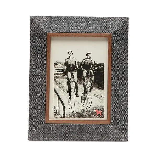 PIGEON AND POODLE Dorchester Frame, 5 X 7 - Gray