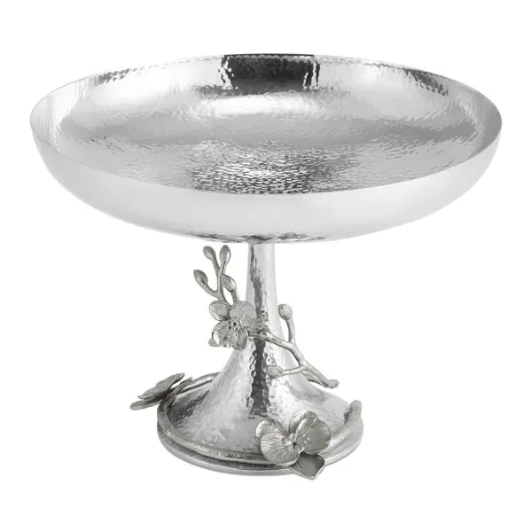 Michael Aram White Orchid Footed Centerpiece Bowl