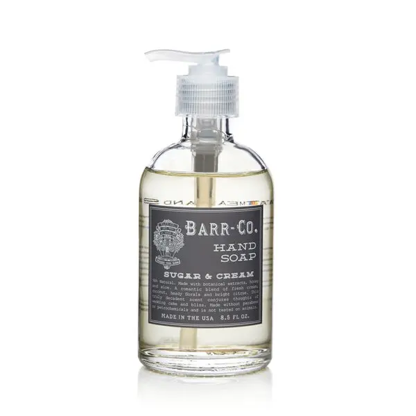 BARR-CO. Sugar & Cream Liquid Hand Soap