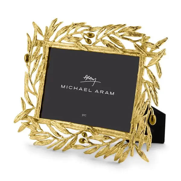 Michael Aram Olive Branch Picture Frame, 5 X 7