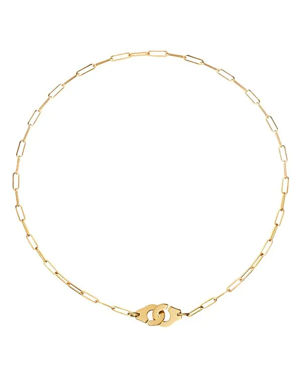 DINH VAN 18k Yellow Menottes Necklace - Gold