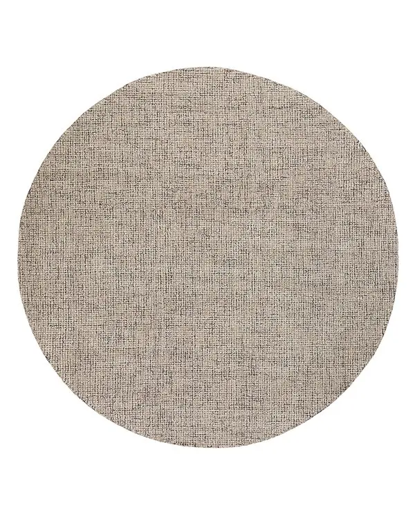 SURYA Aiden Aen Round Area Rug, 8' X 8 - Gray