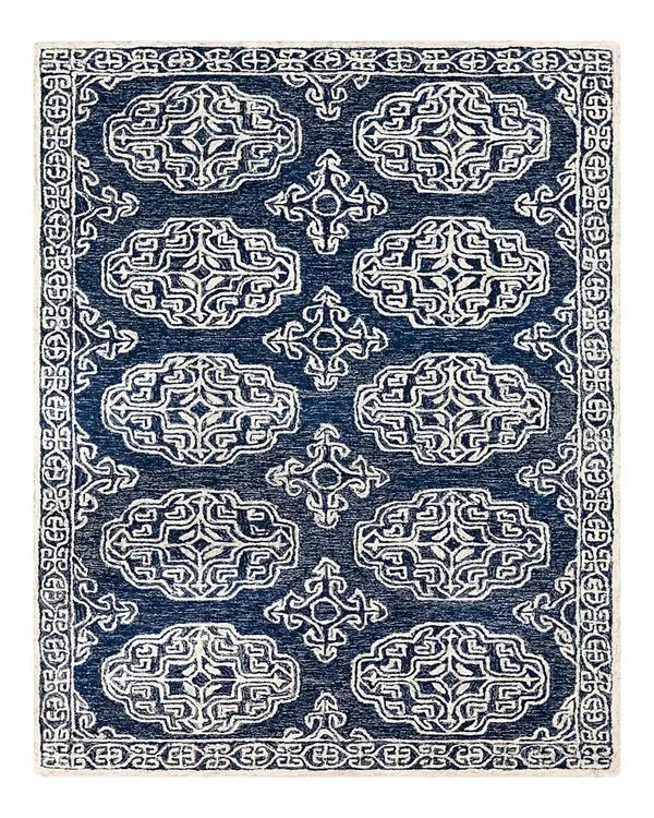 Livabliss Granada Gnd-2308 Area Rug, 5' X 7'6 - Blue/gray/beige/ivory
