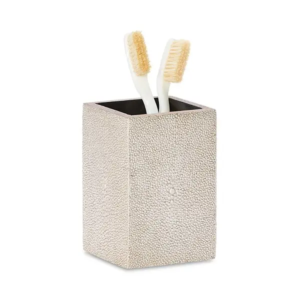 PIGEON AND POODLE Manchester Toothbrush Holder - Warm Silver