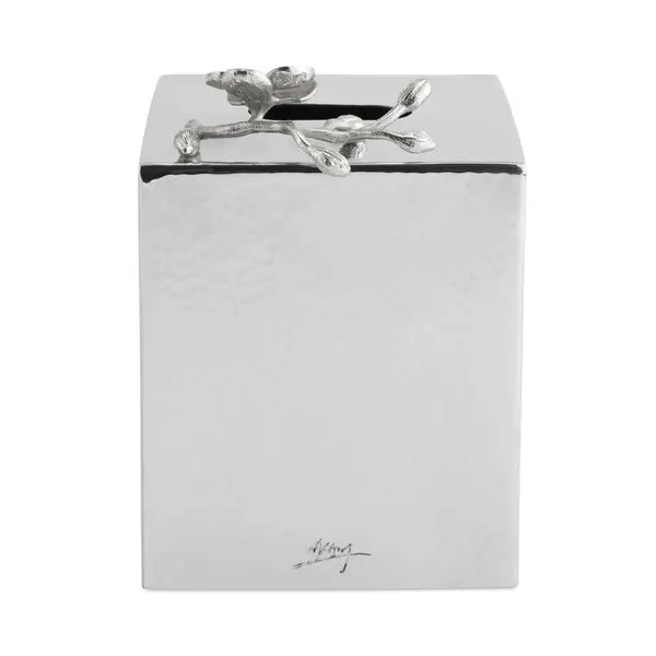 Michael Aram White Orchid Tissue Box Holder