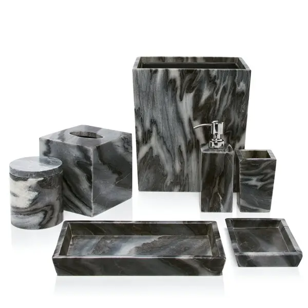 Bloomingdale'S Marble Bath Canister Exclusive