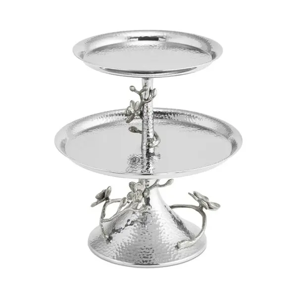 Michael Aram White Orchid 2-tier Etagere