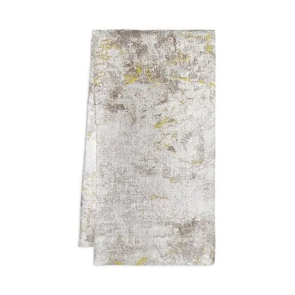 MODE LIVING Argento Napkins, Set Of 4 - Gray/lime