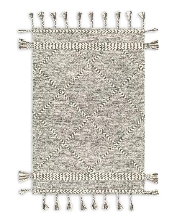 Livabliss Zanafi Tassels Zts-2306 Area Rug, 2' X 3 - Gray