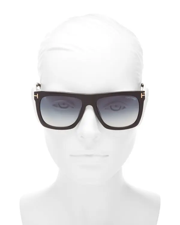 TOM FORD Morgan Square Sunglasses 55mm
