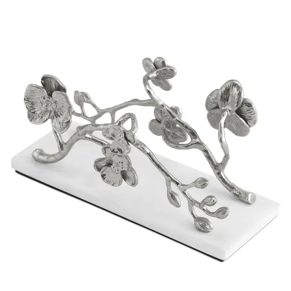Michael Aram White Orchid Vertical Napkin Holder