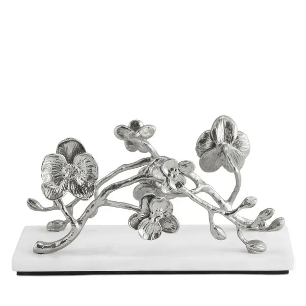 Michael Aram White Orchid Vertical Napkin Holder