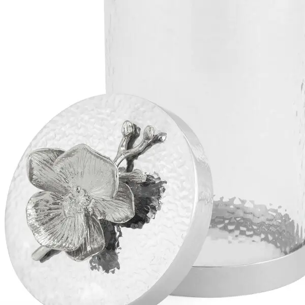 Michael Aram Medium White Orchid Canister