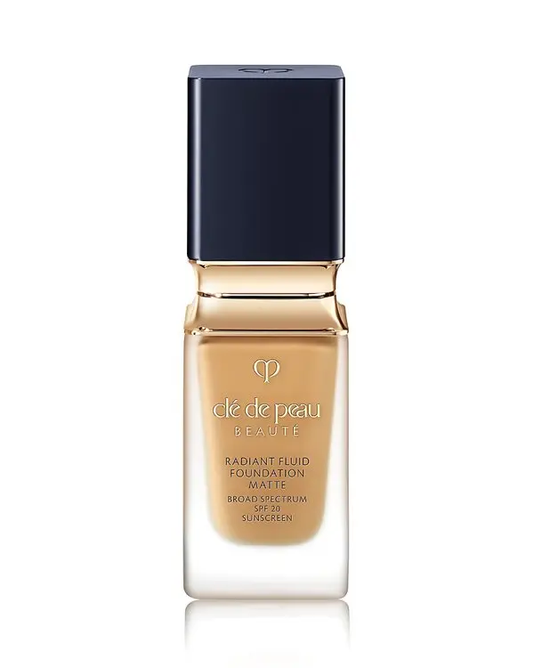 CLE DE PEAU BEAUTE Radiant Fluid Foundation Matte Broad Spectrum Spf 20 Sunscreen 1.1 Oz - Bf (deep Tan Buff With Warm Undertones)
