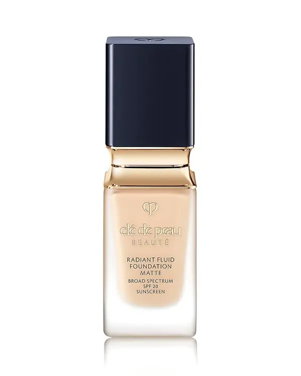 CLE DE PEAU BEAUTE Radiant Fluid Foundation Matte Broad Spectrum Spf 20 Sunscreen 1.1 Oz - O (light Ocher With Warm Golden Olive Un