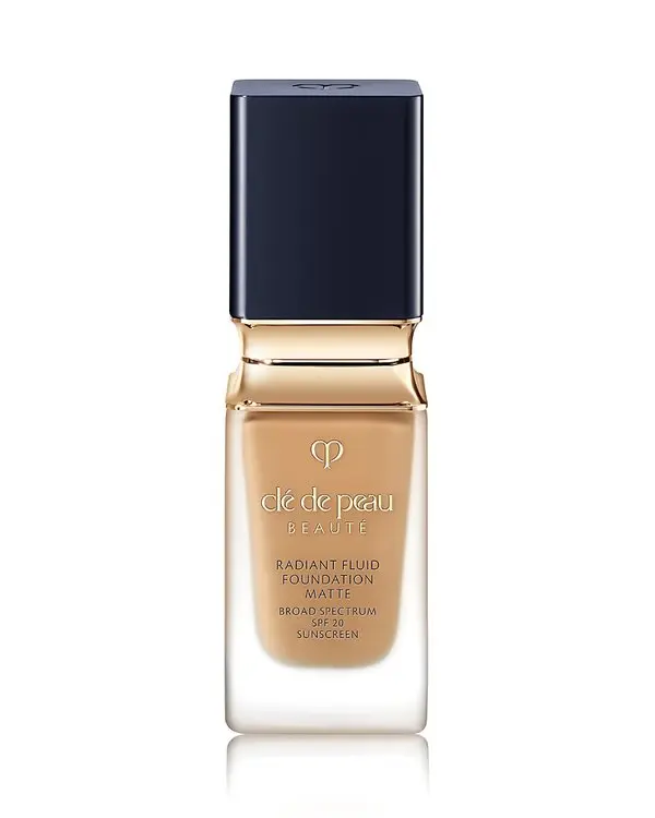 CLE DE PEAU BEAUTE Radiant Fluid Foundation Matte Broad Spectrum Spf 20 Sunscreen 1.1 Oz - Oo (deep Tan Ocher With Warm Golden Oliv