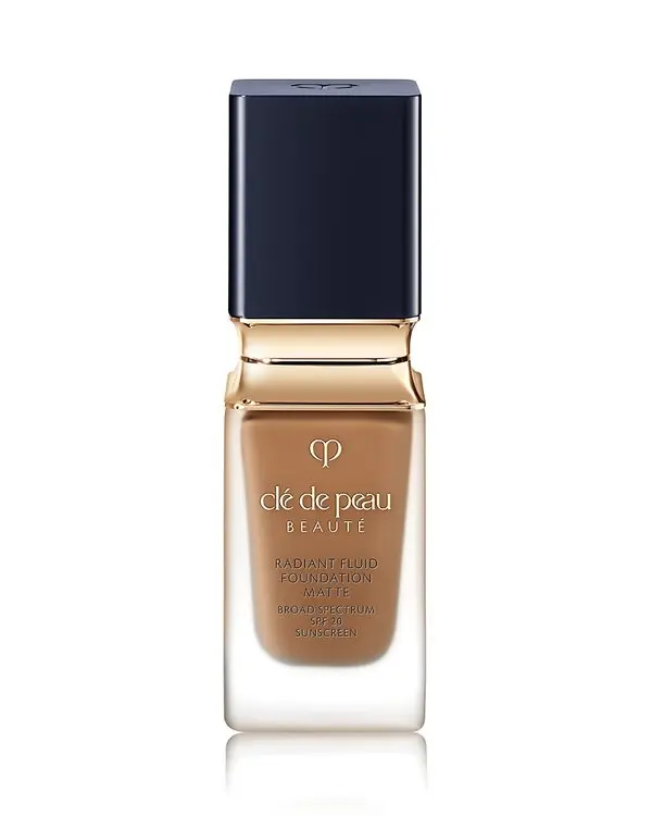 CLE DE PEAU BEAUTE Radiant Fluid Foundation Matte Broad Spectrum Spf 20 Sunscreen 1.1 Oz - Oo (very Deep Ocher With Warm Golden Oli