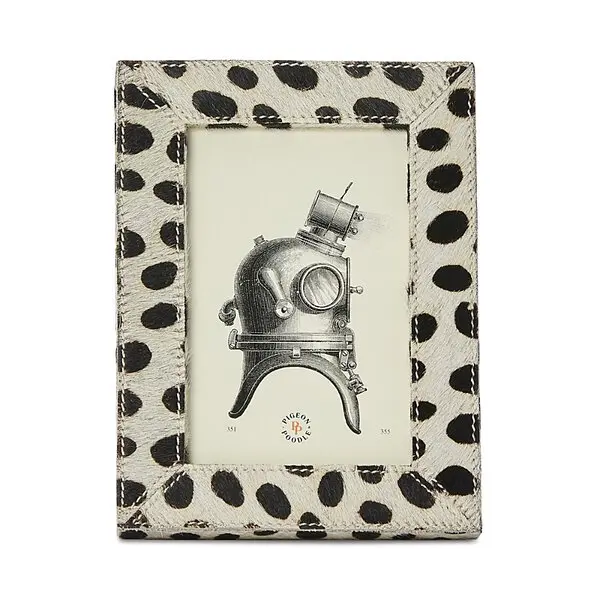 PIGEON AND POODLE Hana Dalmatian Print Frame, 4 X 6