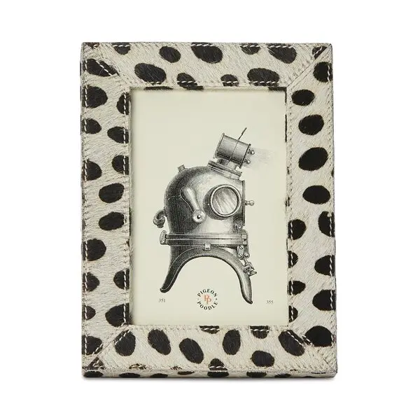 PIGEON AND POODLE Hana Dalmatian Print Frame, 4 X 6