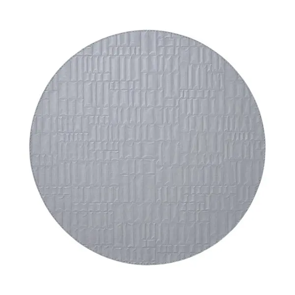MODE LIVING Chequer Placemats, Set Of 4 - Black/grey