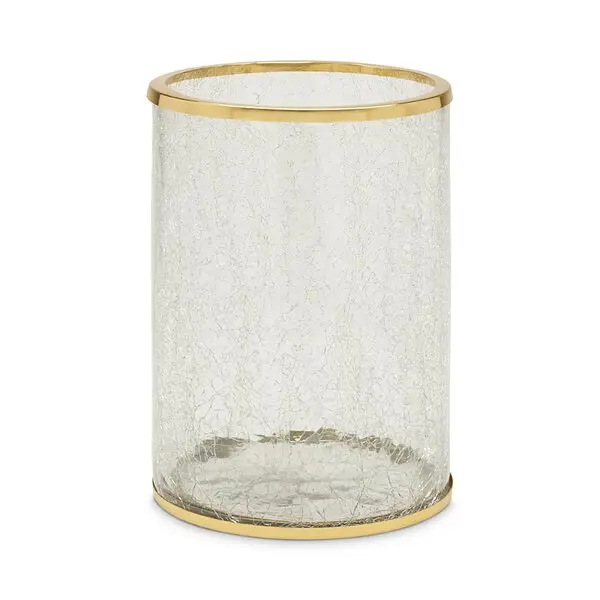PIGEON AND POODLE Pomaria Wastebasket - Gold