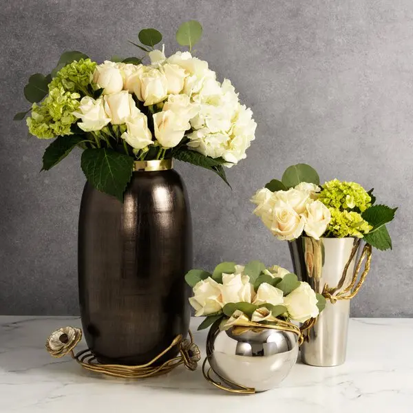 Michael Aram Calla Lily Rose Bowl Vase