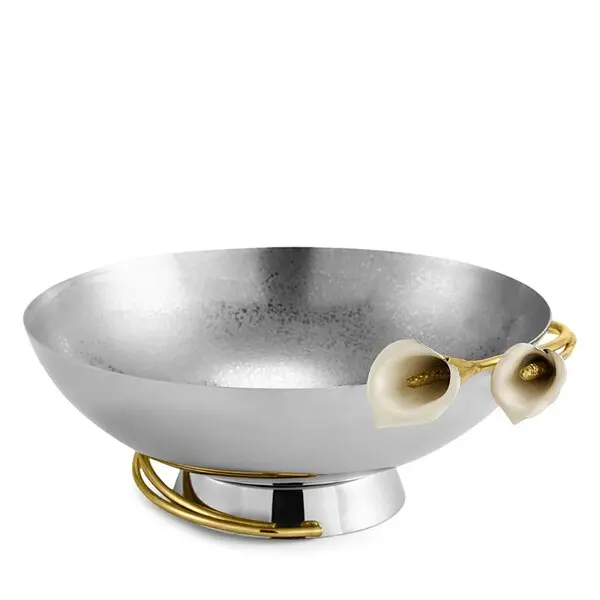 Michael Aram Calla Lily Large Bowl - Silver